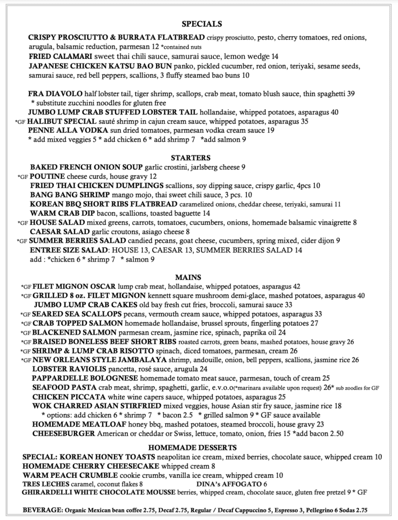 Chow Bistro - Seasonal BYOB